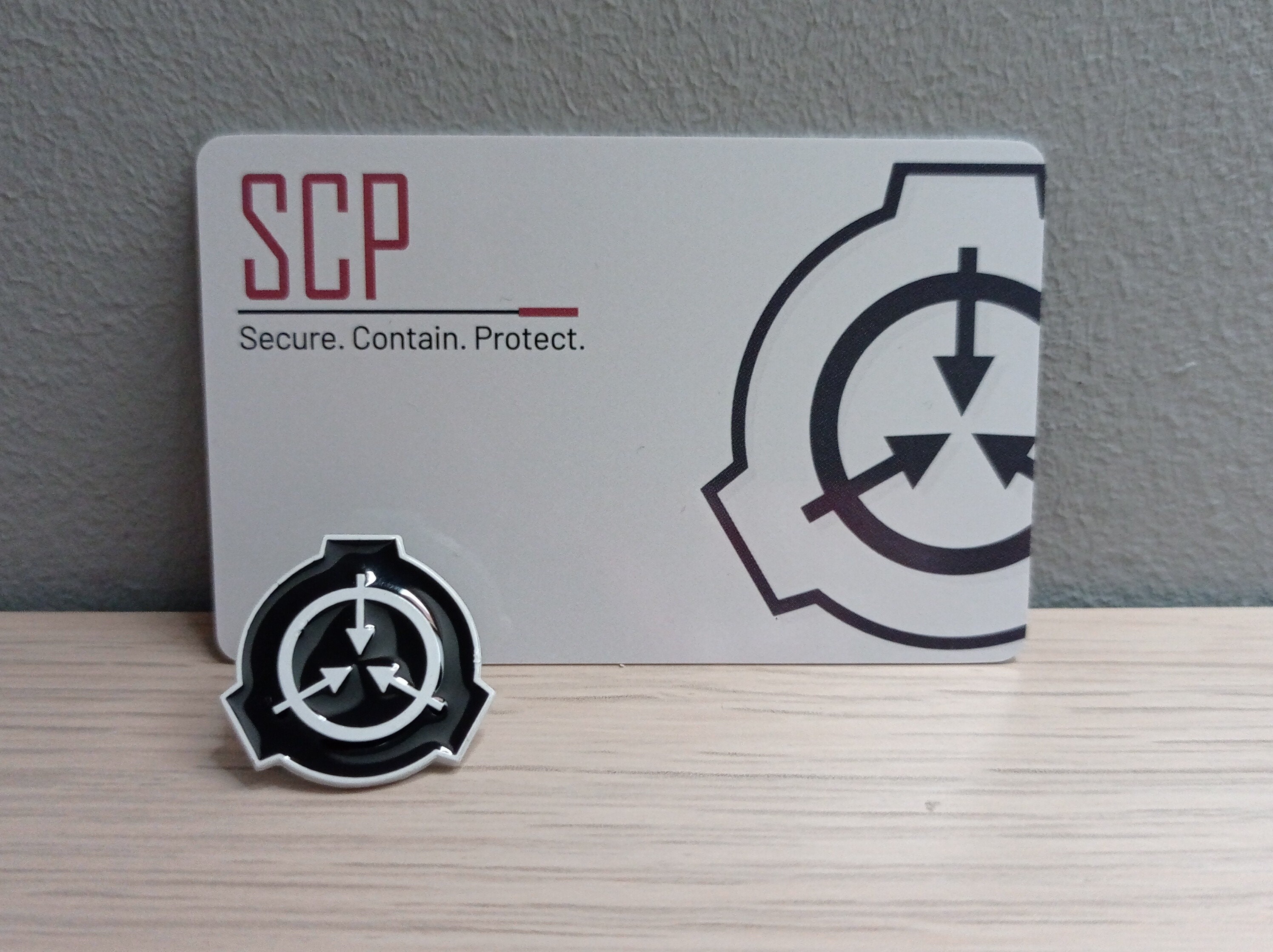 SCP Foundation Pack 2.0 2 Minimalistic Identification Cards & SCP Logo ...