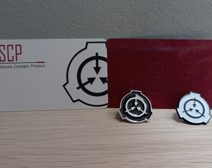 SCP Foundation Pack 2.0 2 Minimalistic Identification Cards & SCP Logo ...