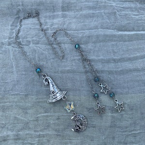 Star Chain Bookmark, Moon Bookmark, Whimsical Gift, Book Lover, Reader ...