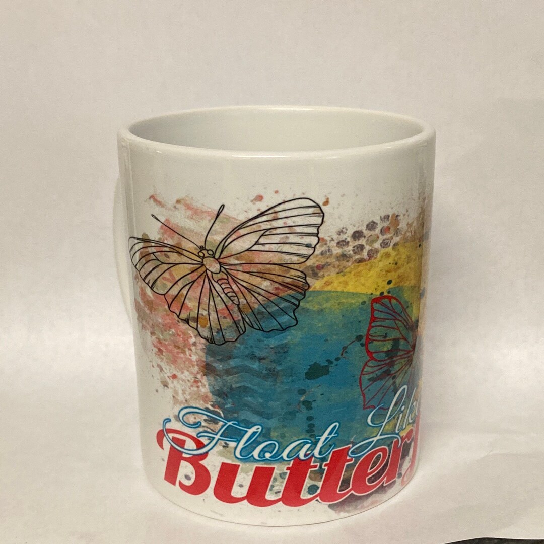 Float Like a Butterfly Mug - Etsy
