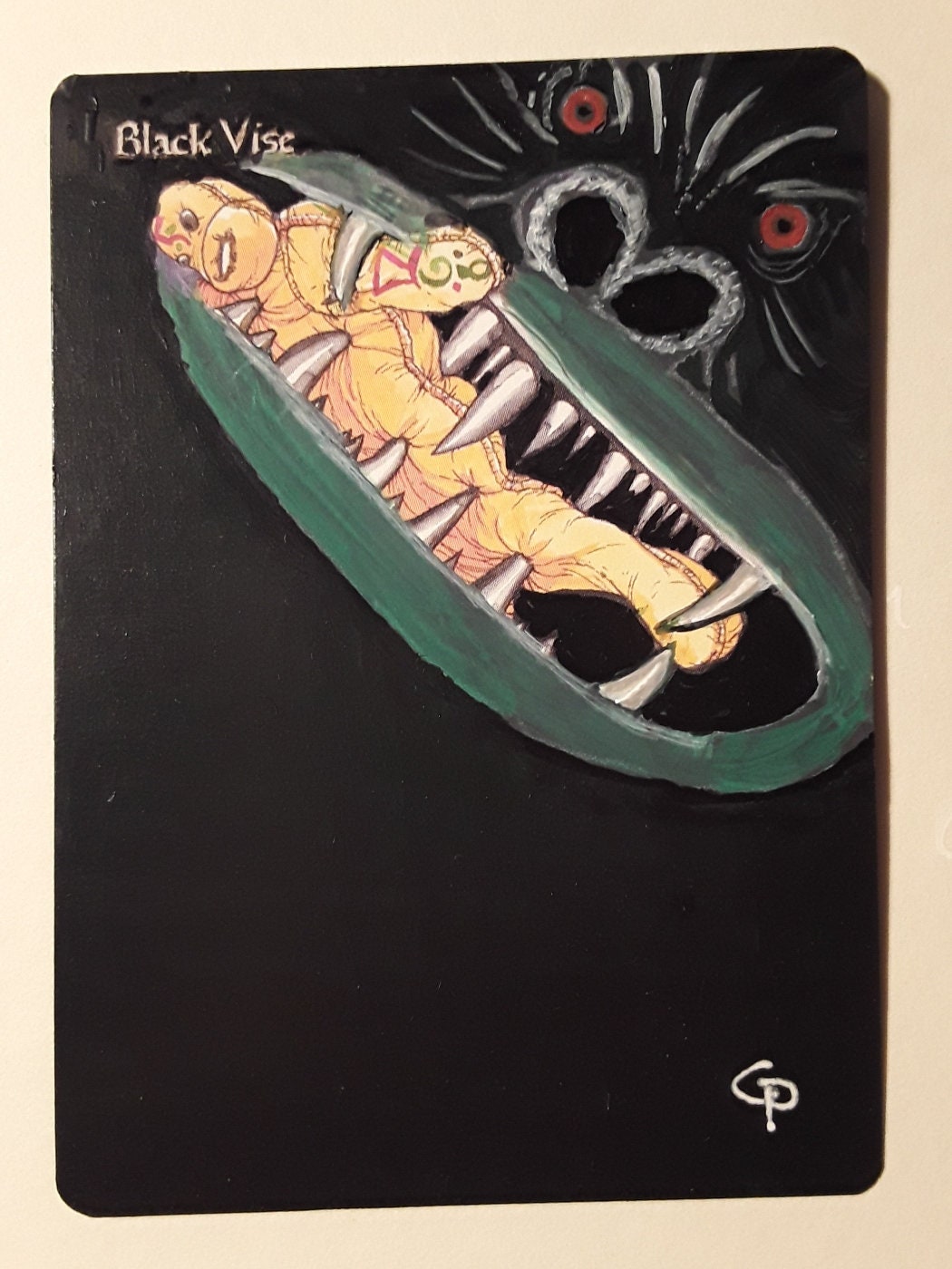 MTG Revised Black Vise King Kong Alter Magic the Gathering EDH - Etsy UK