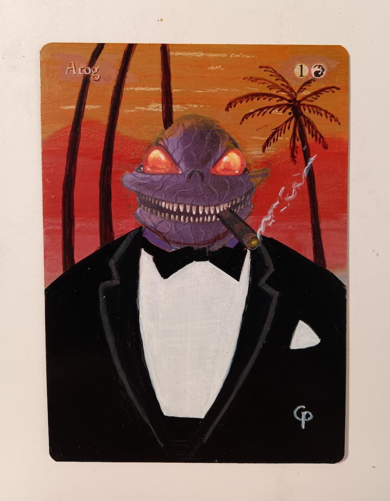 MTG Revised Atog Big Daddy Alter Magic the Gathering EDH Old School ...