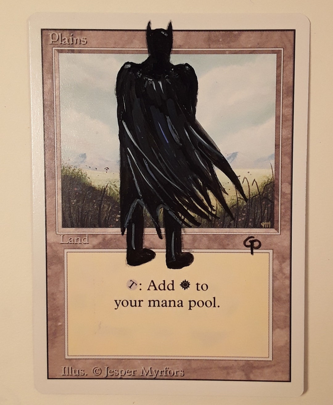 MTG Revised Plains /batman Alter Magic the Gathering EDH Old - Etsy