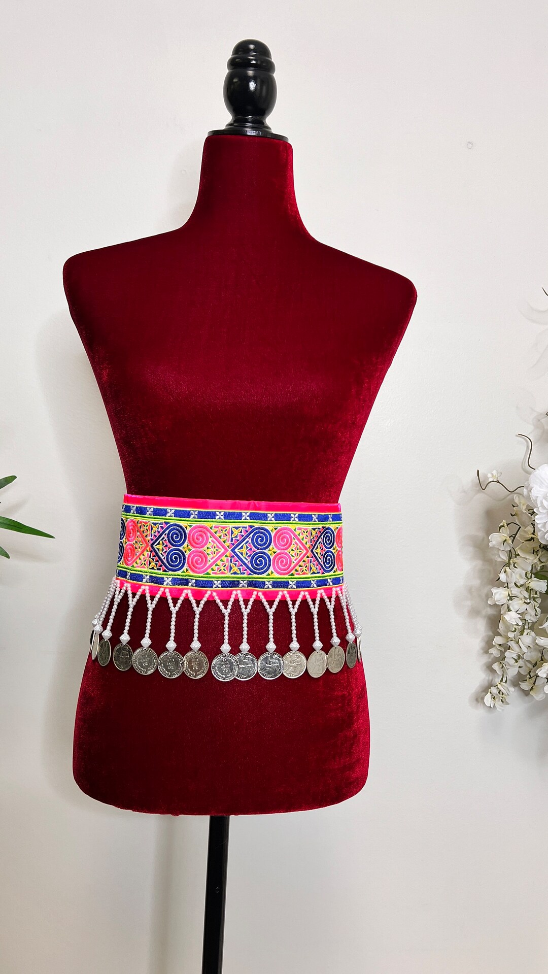 Hmong Coin Belt (size 42 Inch Long) - Etsy