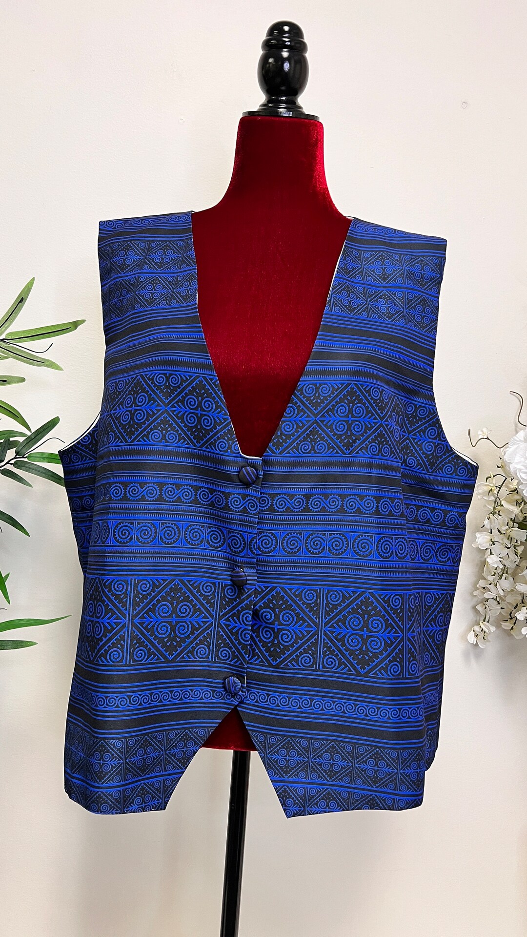 Hmong Vest for Men (size 46/47, 2XL-3XL, See Description) - Etsy