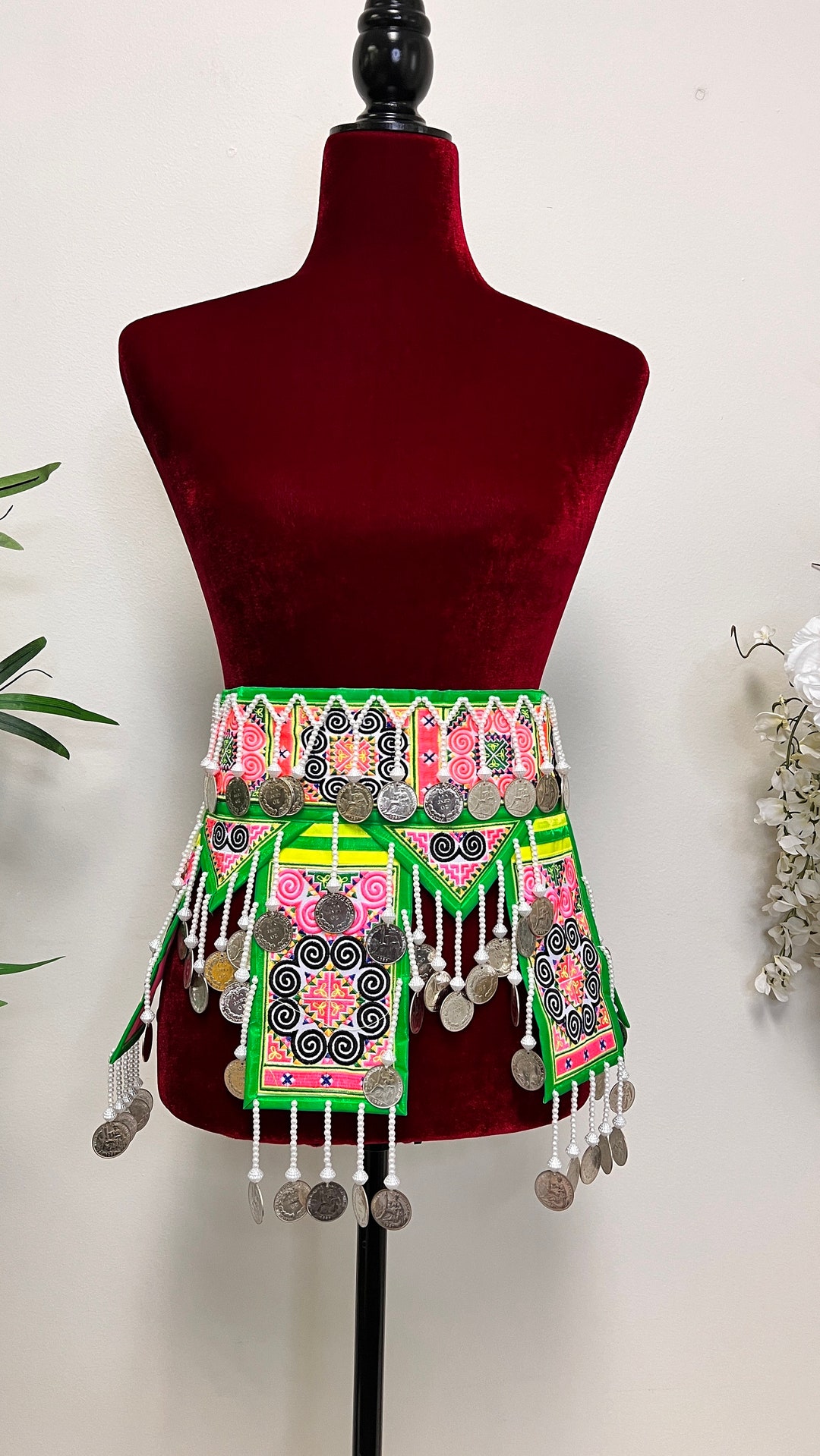 Hmong Coin Belt 39-inch - Etsy