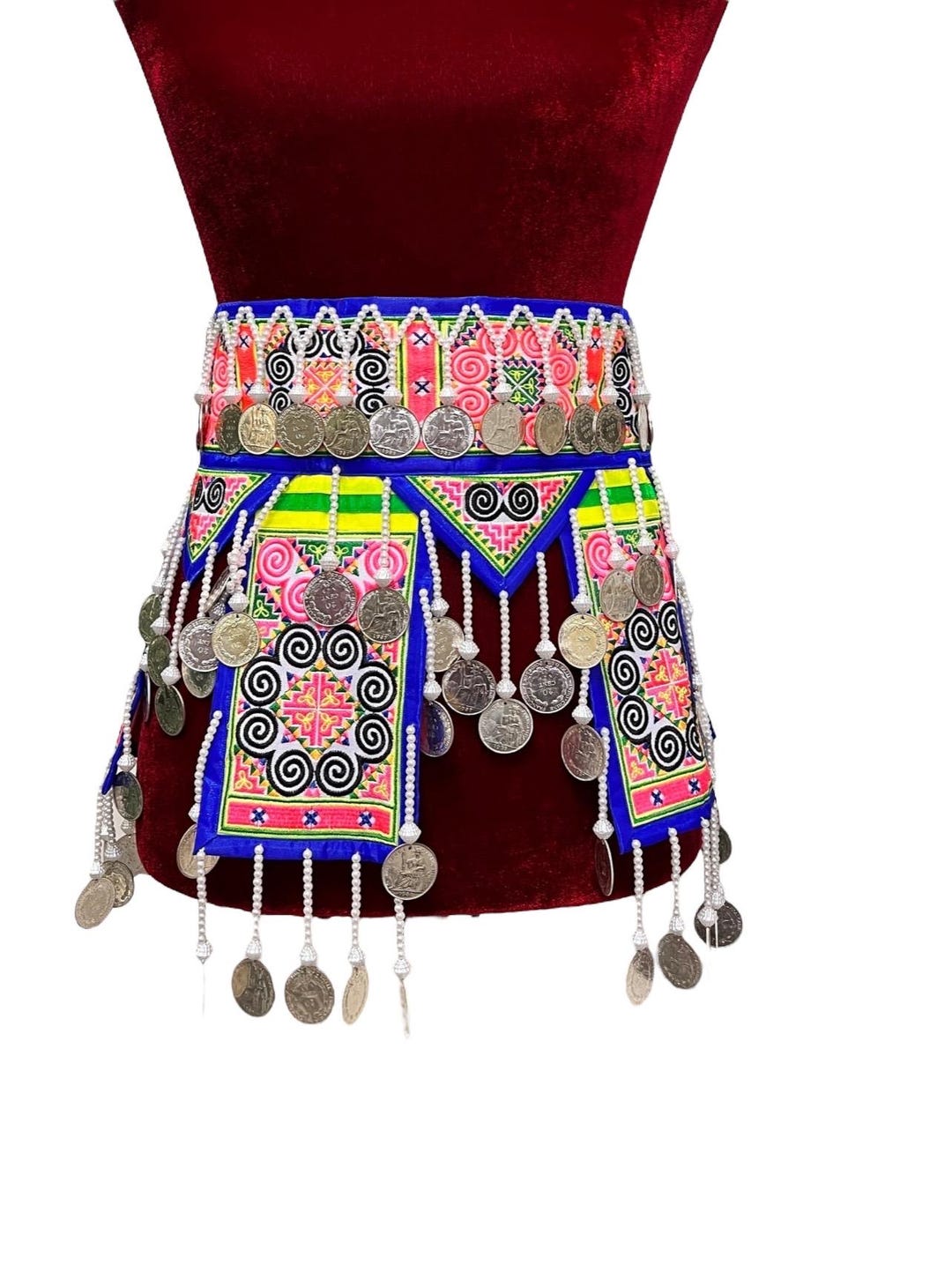 Hmong Coin Belt 39-inch - Etsy