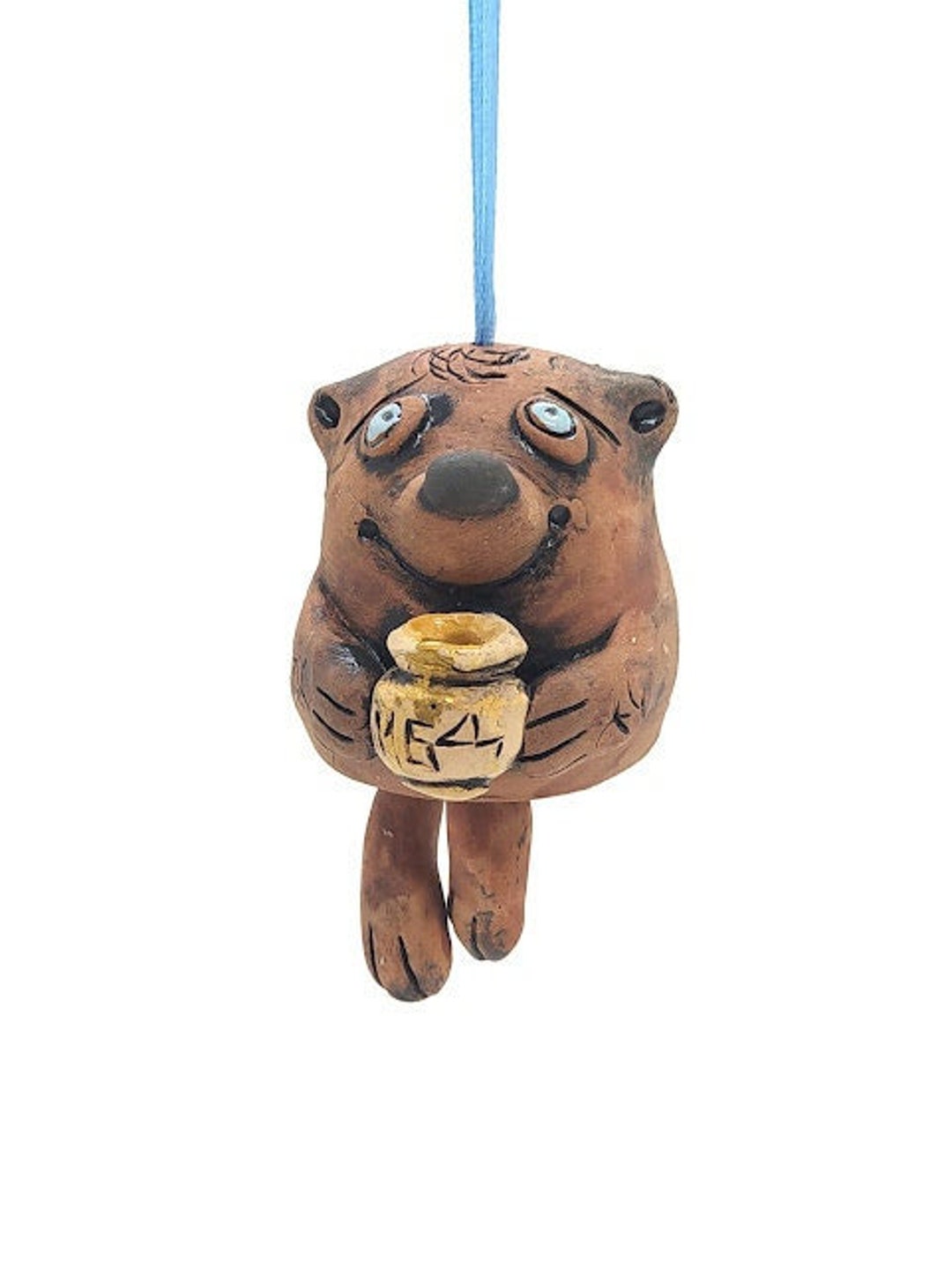 Winnie the Pooh Ceramic Figurine Bell, Made in Ukraine, Ceramic ...