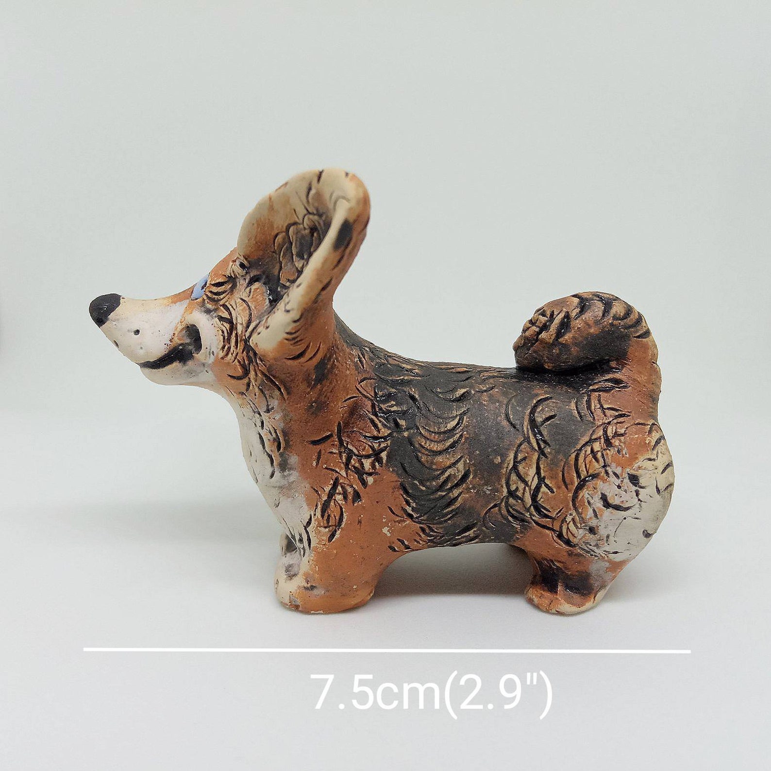 Ceramic Figurine Dog Corgi Handmade CeramicsPottery | Etsy