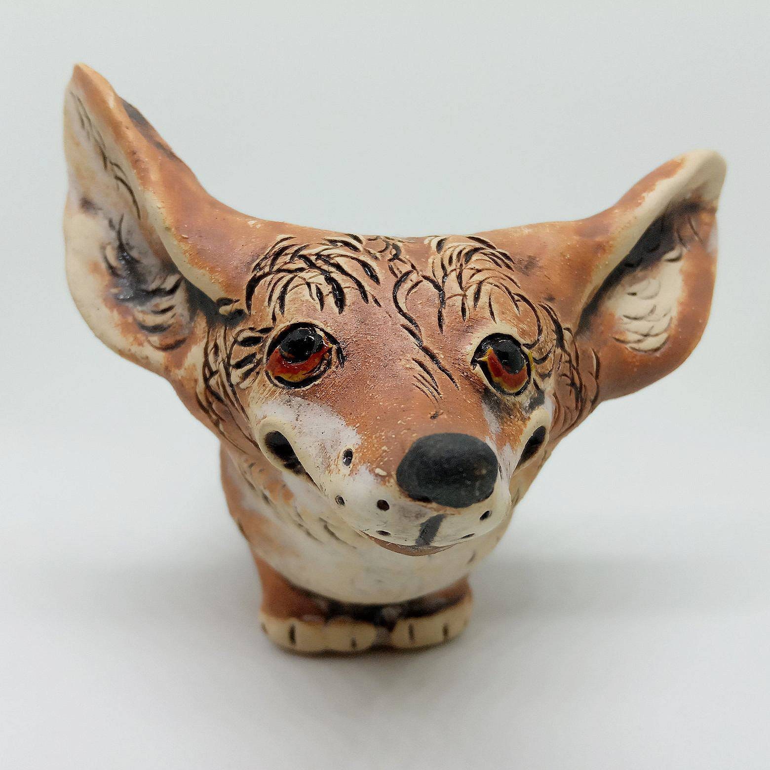 Ceramic Figurine Dog Corgi Handmade CeramicsPottery | Etsy