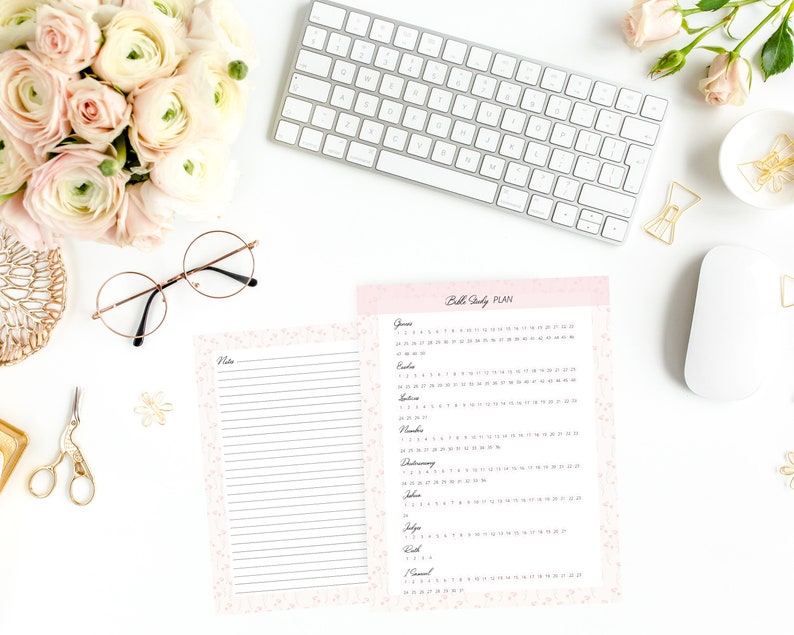 Bible Reading Plan, Bible Journaling Templates, Prayer Journal, Bible ...