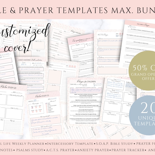 Prayer Journal - Etsy