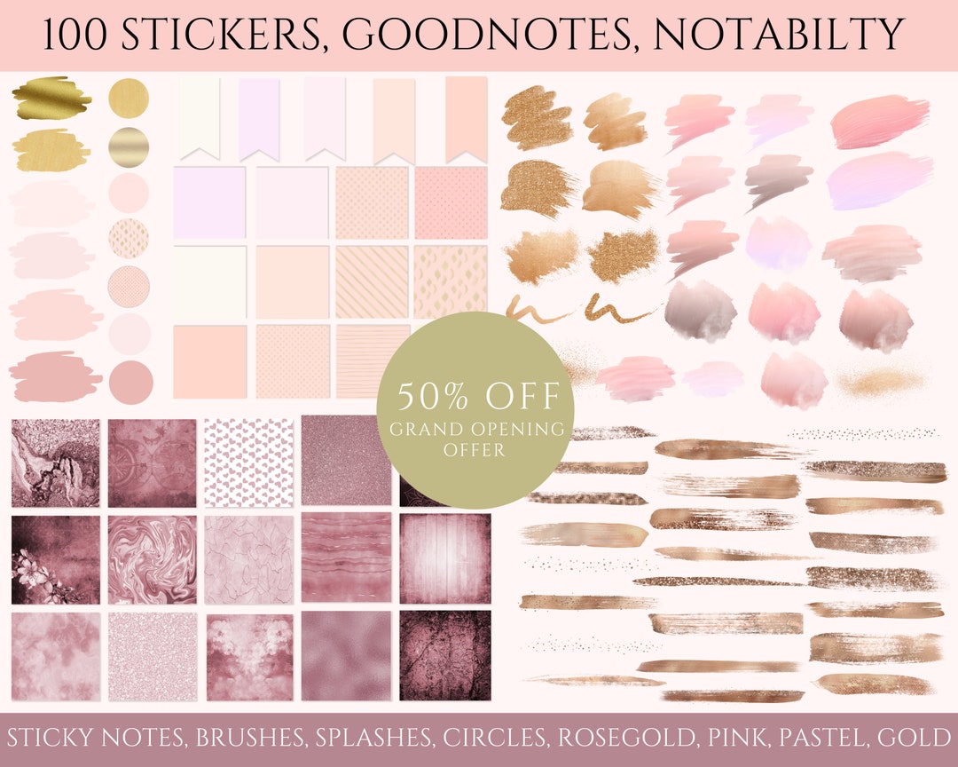 Digital Stickers, Social Media Stickers, Instagram Stickers, iPad ...