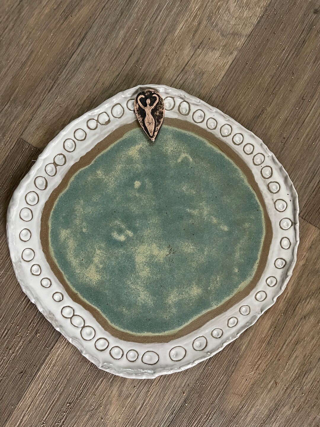 Gorgeous Jewelry Dish, Goddess Token, Trinket Tray, Small Plate ...