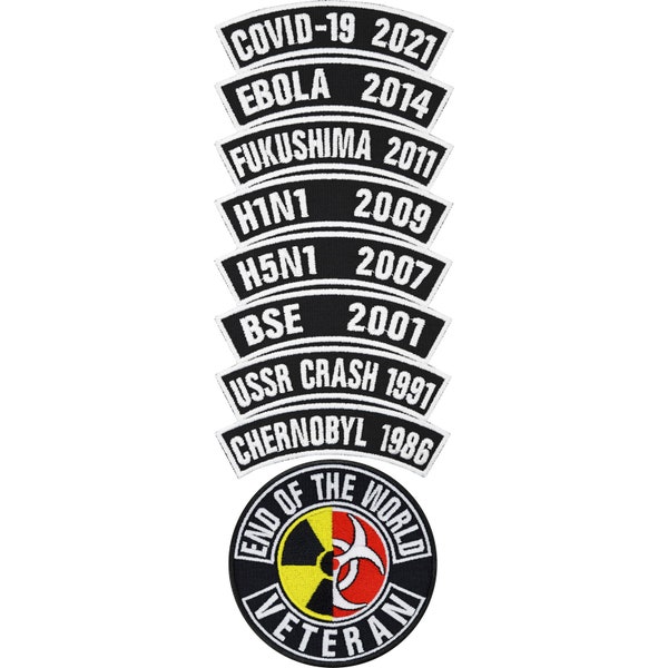 End of World Patch - Etsy