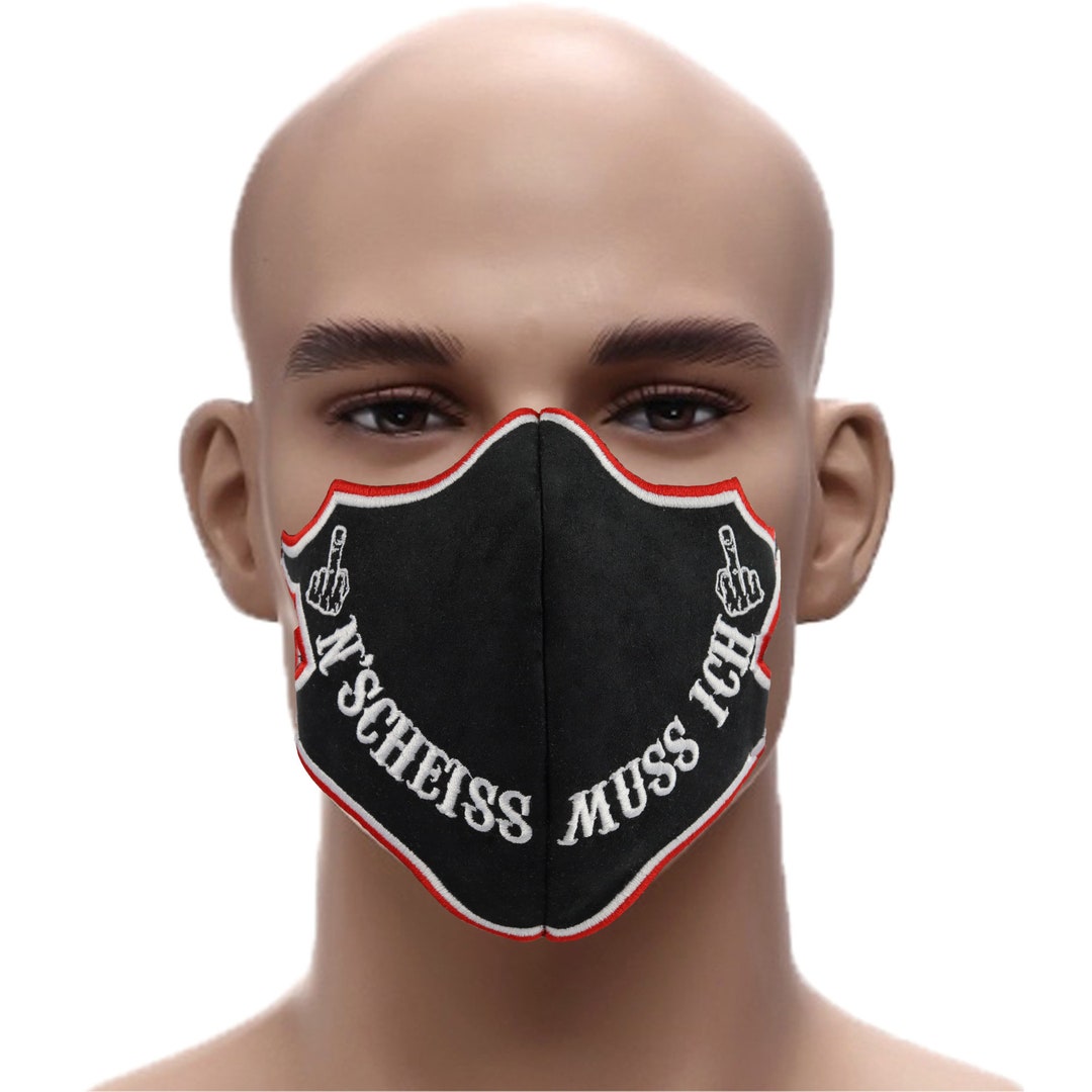 N SHIT MUST I Protective Mask Middle Finger Funny Reusable Mouthguard ...