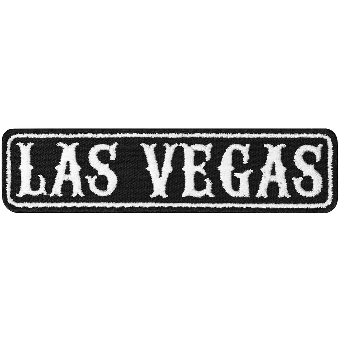 Patch Las Vegas Biker Patch Rank Patch Iron-on Patch Motorcycle Club Mc ...