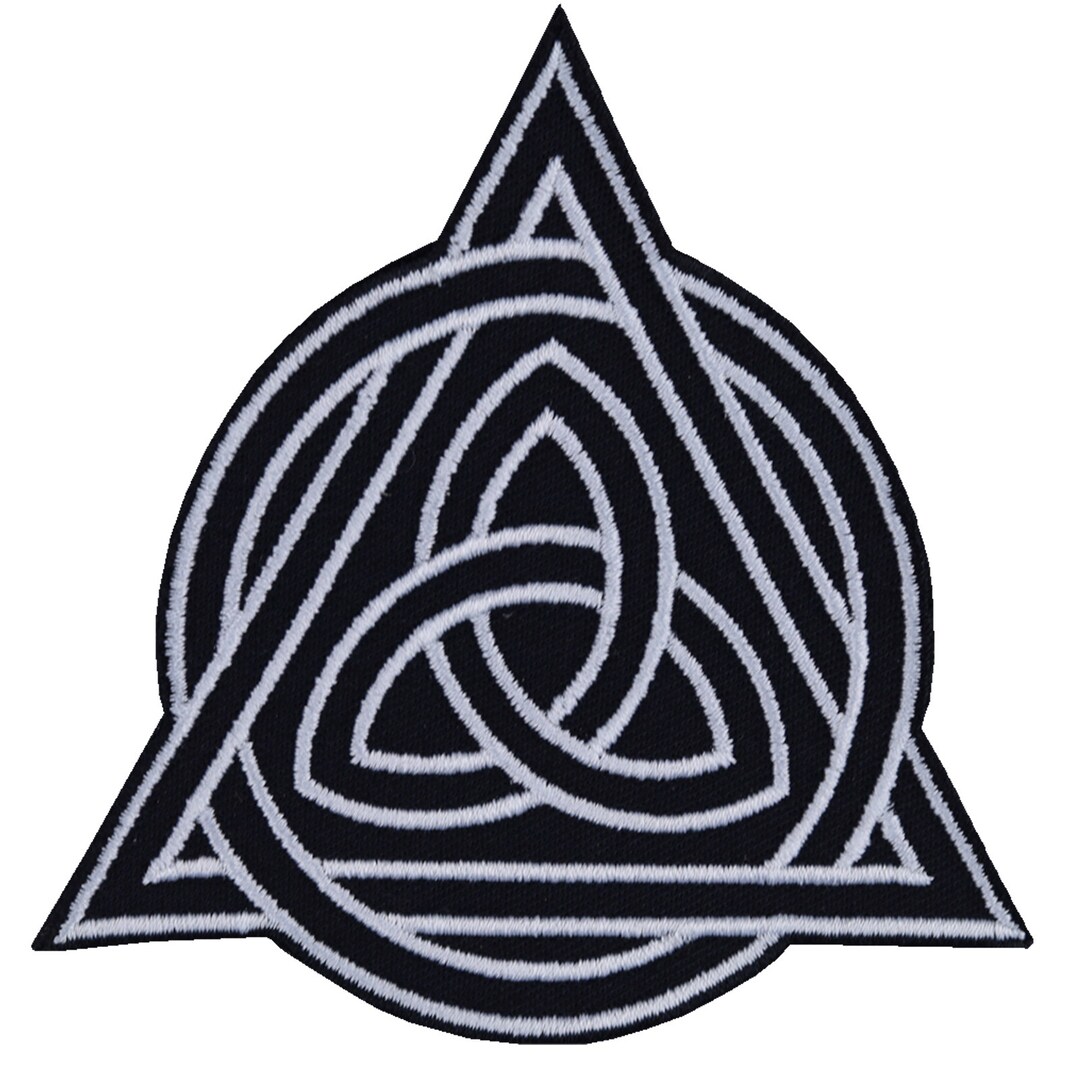 TRIQUETA Patch Celtic Knot Trinity Patch Viking Vikings 90 X 90 Mm - Etsy