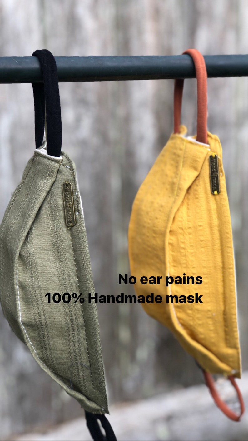 3D Origami Mask Embroidered Mask With Built-in Polypropylene - Etsy