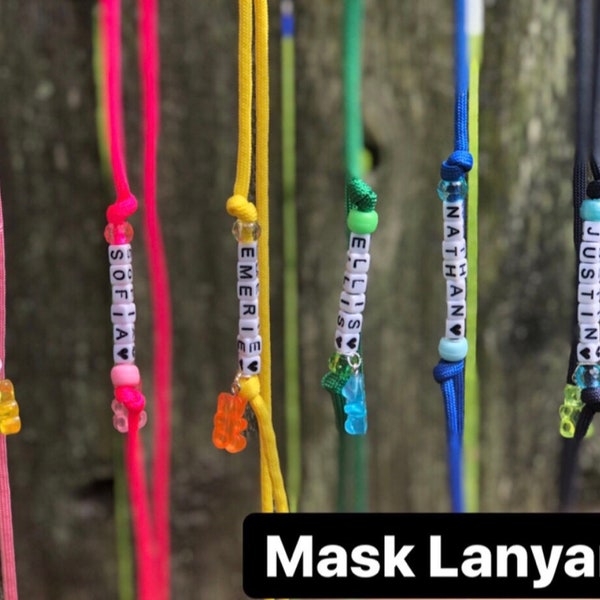 Teacher Mask Lanyard - Etsy