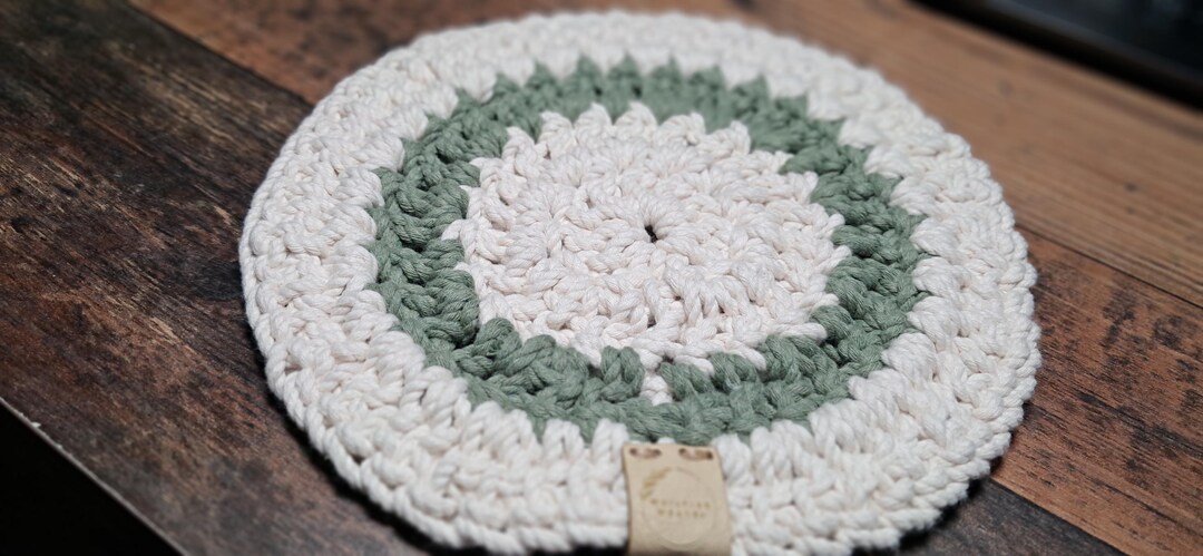 Round Placemats Crochet Table Mat Handmade Hygge Decor Boho Decor Gift ...