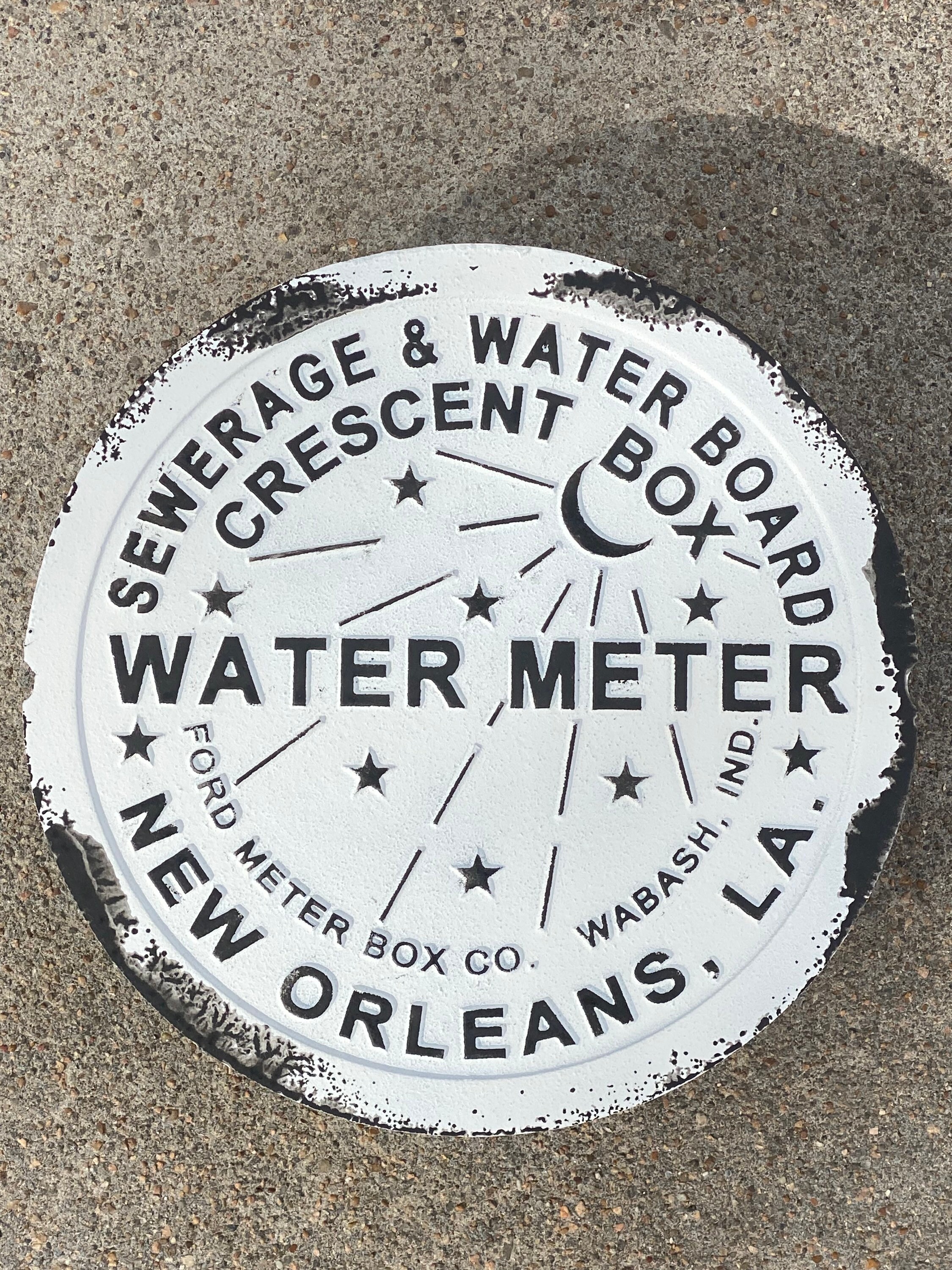 Omara’s Brother- Custom Authentic New Orleans Water Meter Cover - Etsy