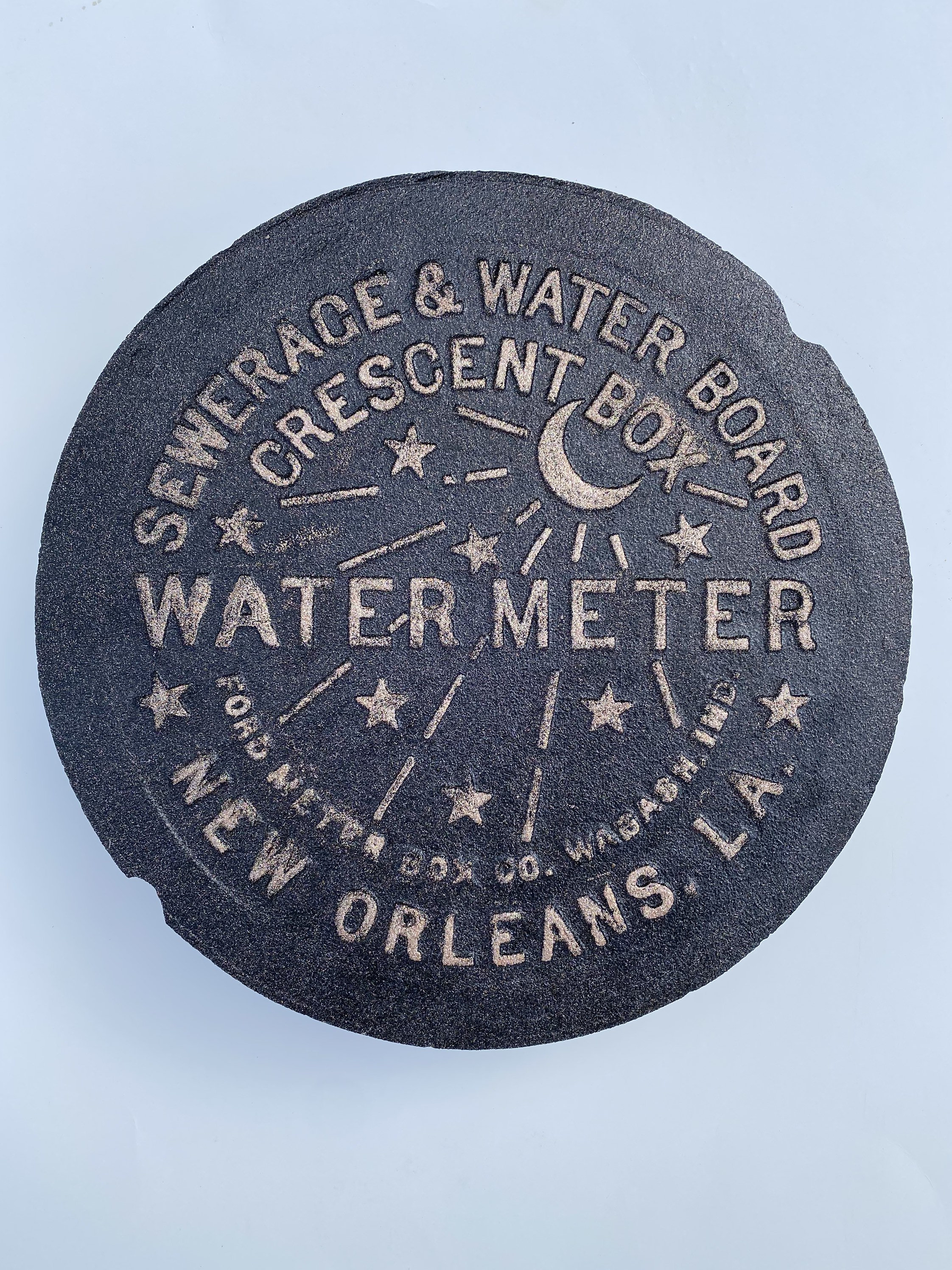 Jack Rose -custom Authentic New Orleans Water Meter Cover - Etsy