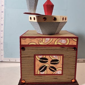 Vintage Coffee Grinder Gift Box - Etsy