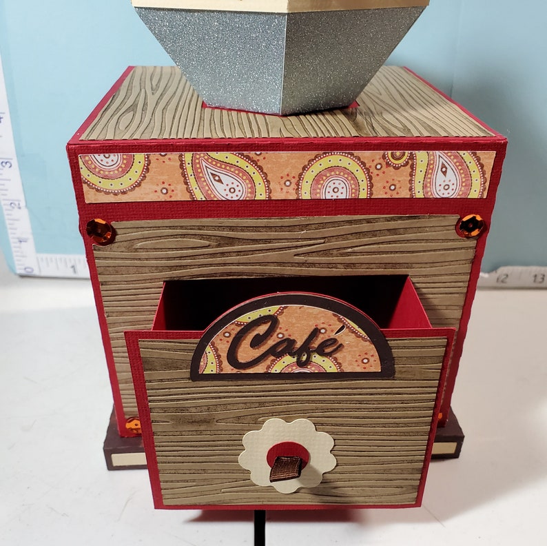 Vintage Coffee Grinder Gift Box - Etsy