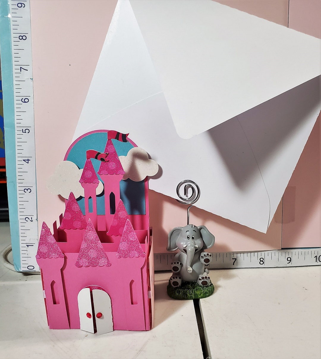 Castle Box Card - Etsy