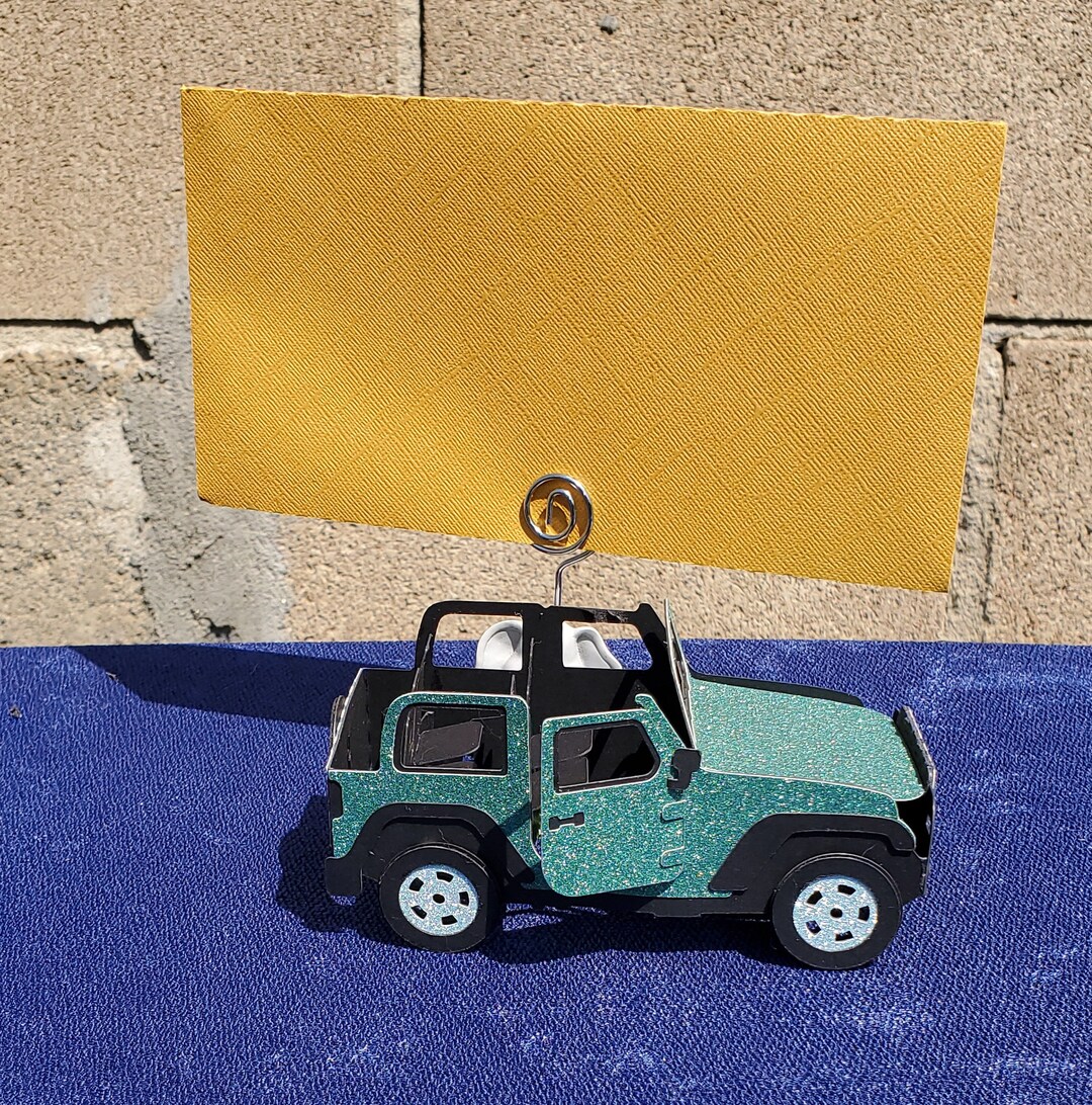 Off Roading Jeep Box Card - Etsy