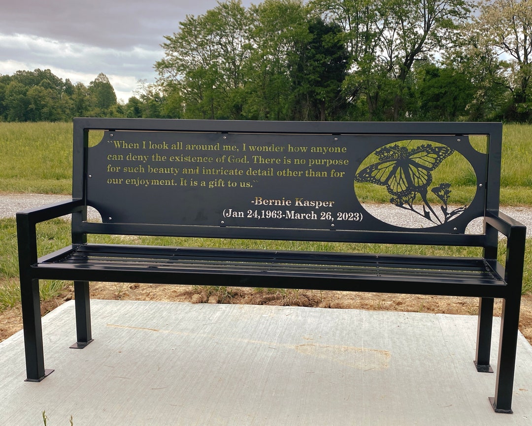 Custom Metal Bench 6 - Etsy
