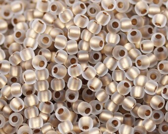 Japanese and Czech seed beads lots of Picasso beads: by lanabeads2