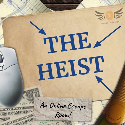 The Heist Online Escape Room Personal Pack | Etsy