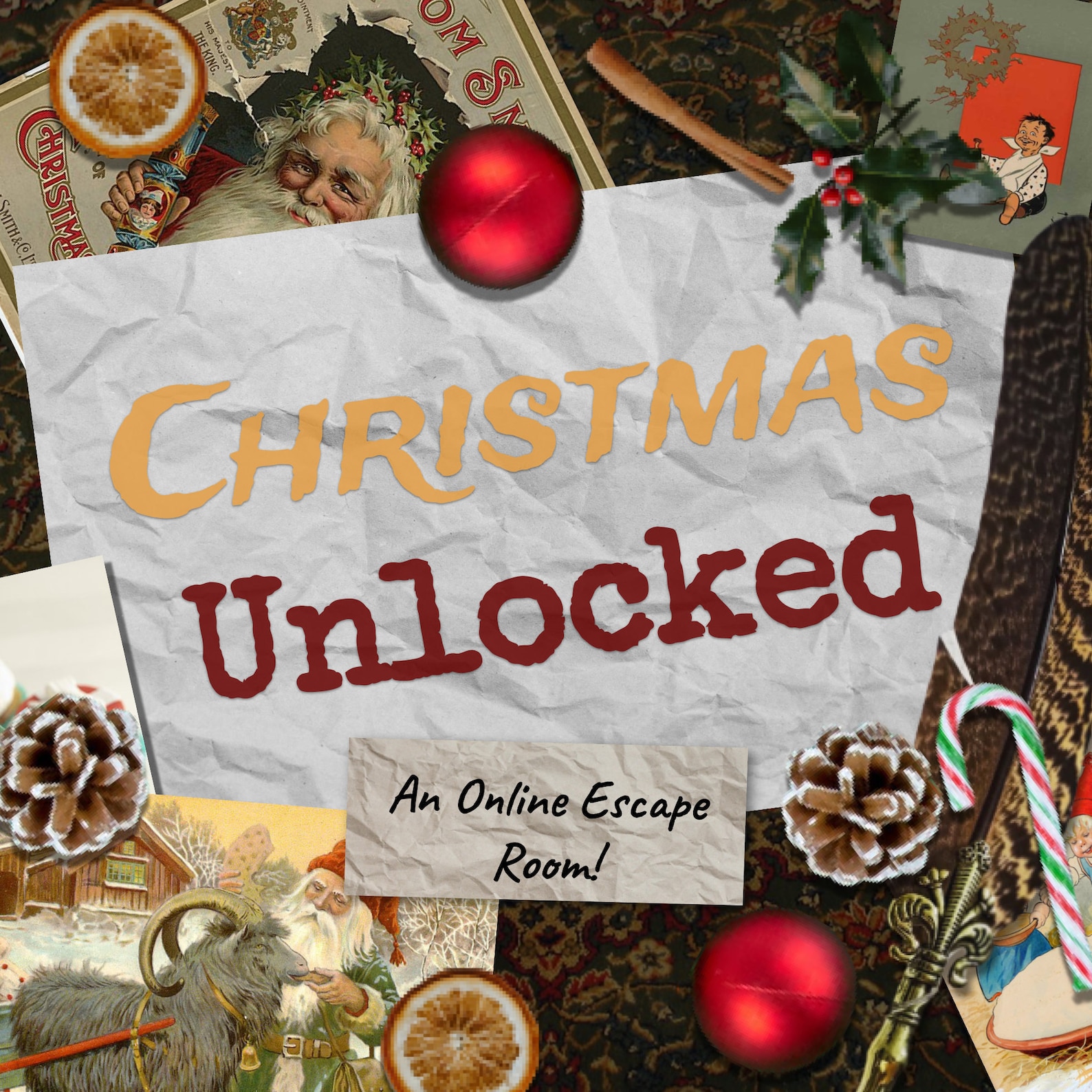 Christmas Unlocked | Online Escape Room | Personal Pack - Etsy