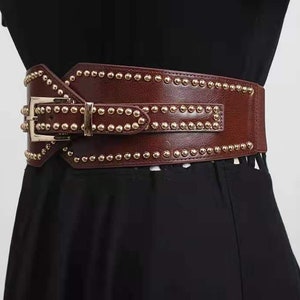 Women Very Wide Belt Waistbandwaist Beltdress - Etsy