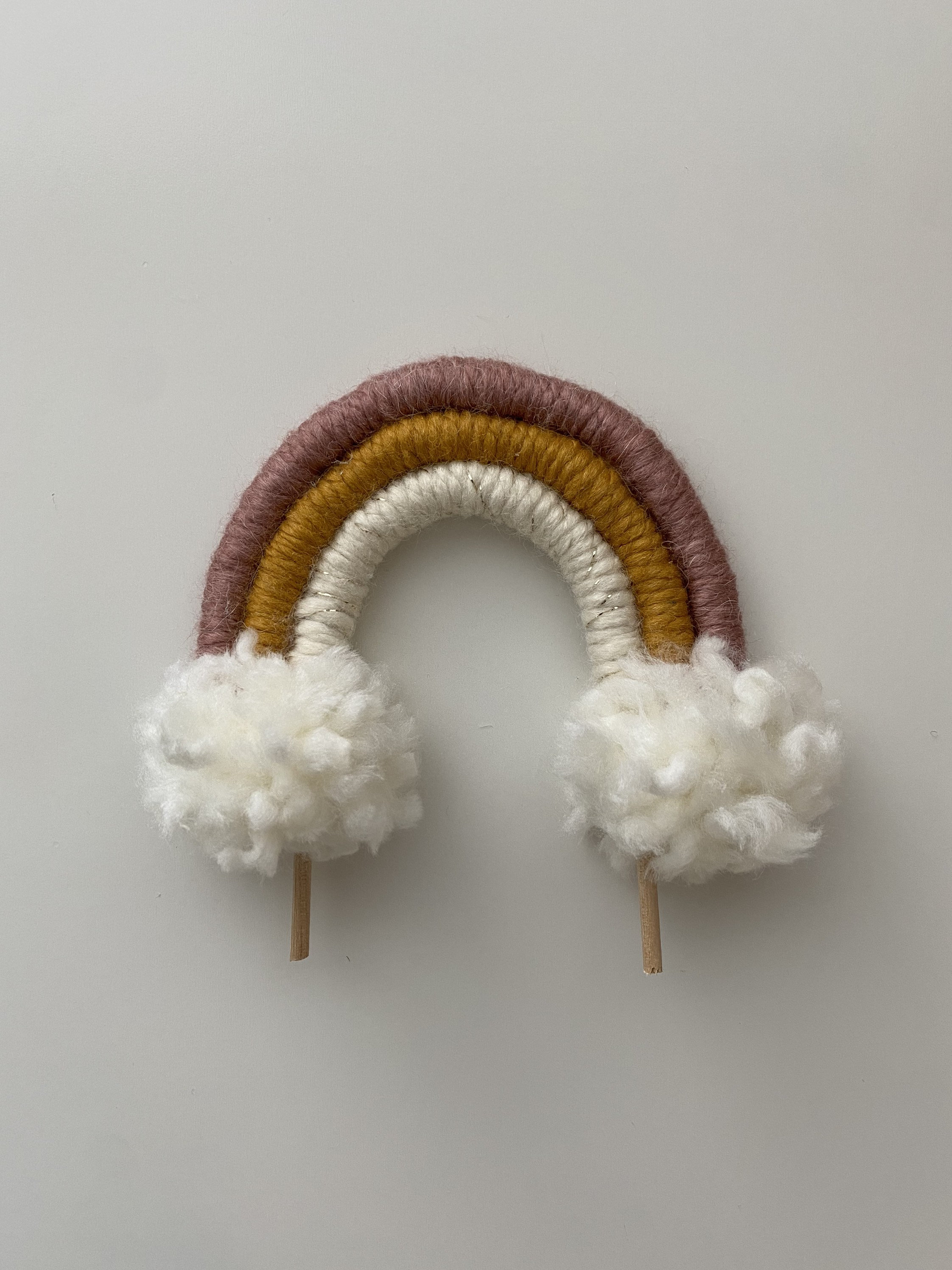 Mini Boho Rainbow Party Cake Topper | Etsy