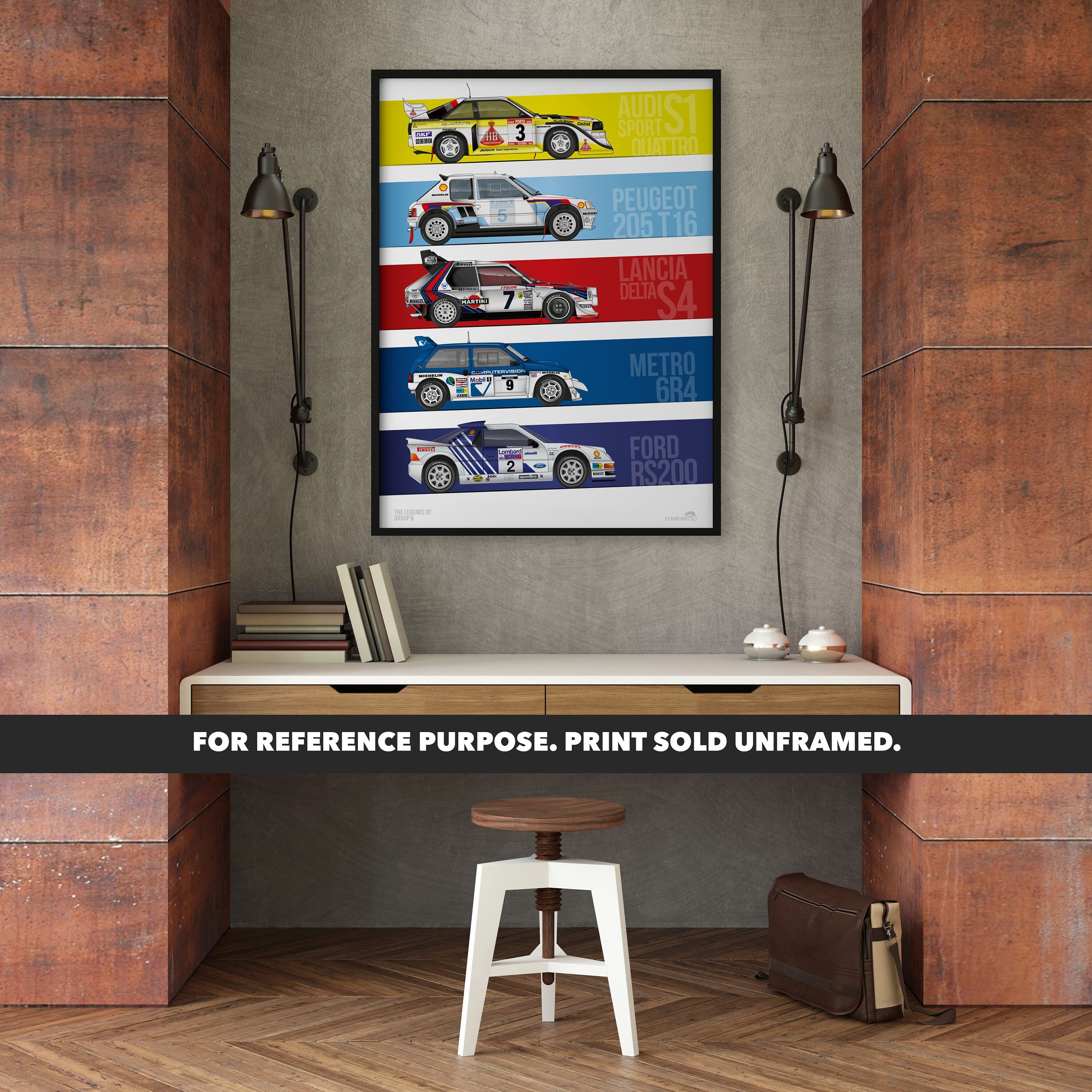 Group B Rally Monsters Poster | Golden Era of Rallying | 1980s ...