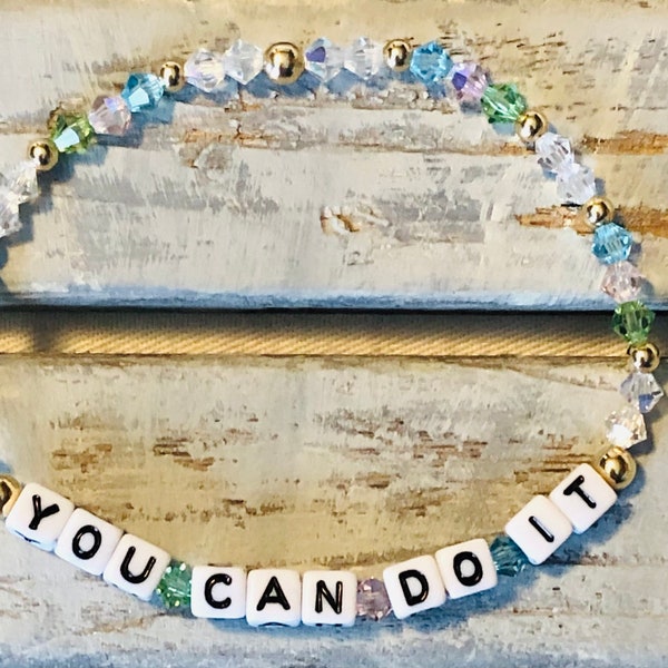 Word Bracelet - Etsy