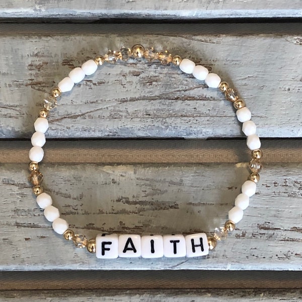 Faith Bracelet - Etsy