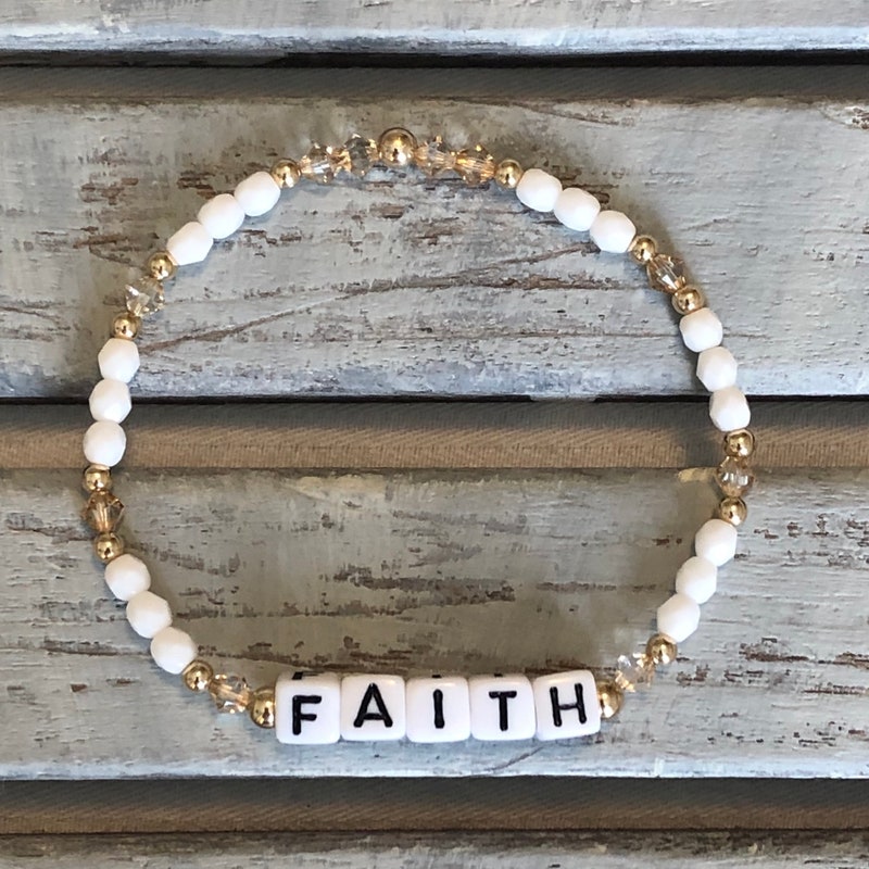 Faith Bracelet - Etsy