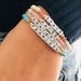 Word Bracelet-pause-stackable Bracelet-custom Word Bracelet-gift ...