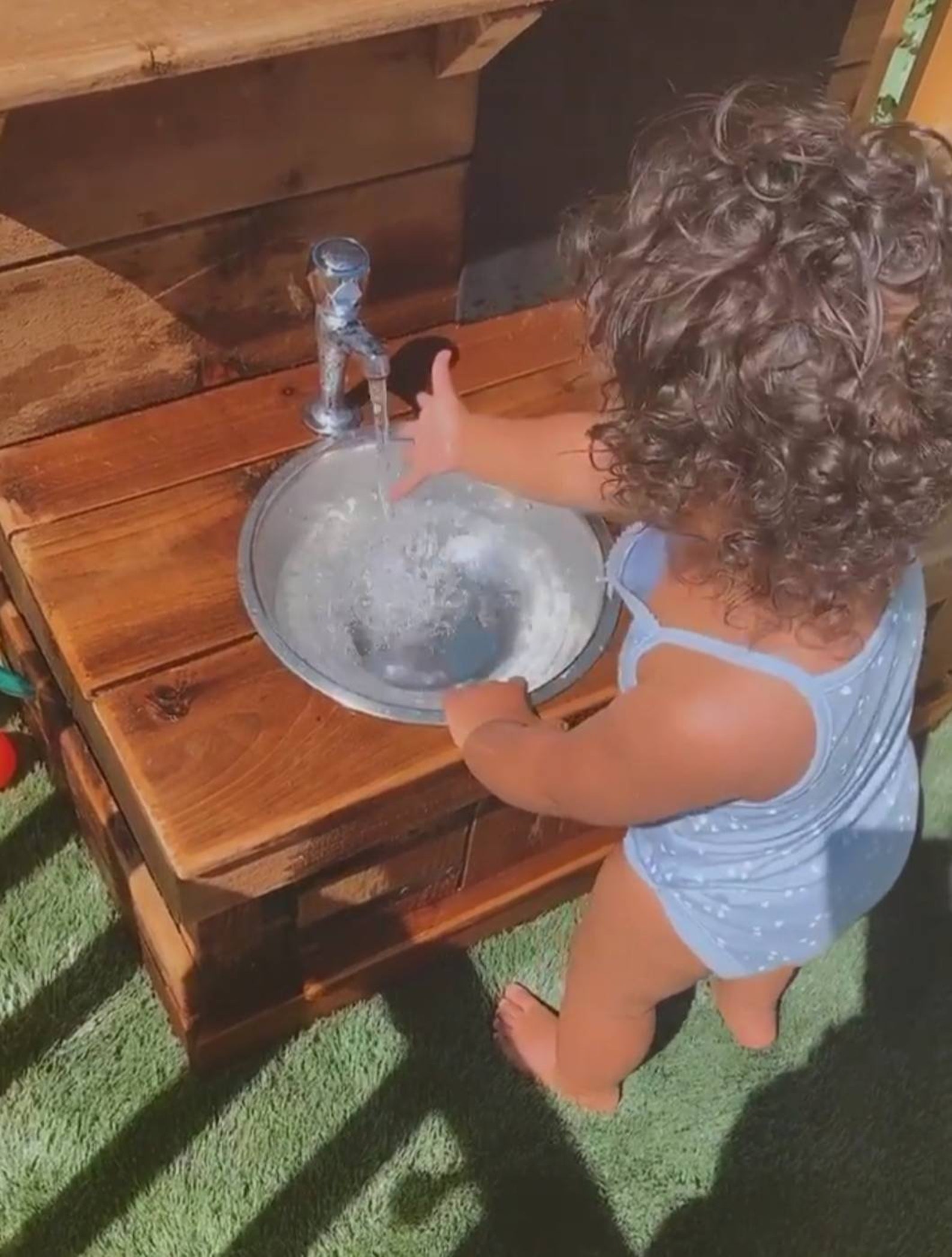 Mini Mud Kitchen With Working Tap UK Delivery Only - Etsy