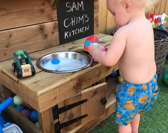 Mini Mud Kitchen With Working Tap UK Delivery Only | Etsy