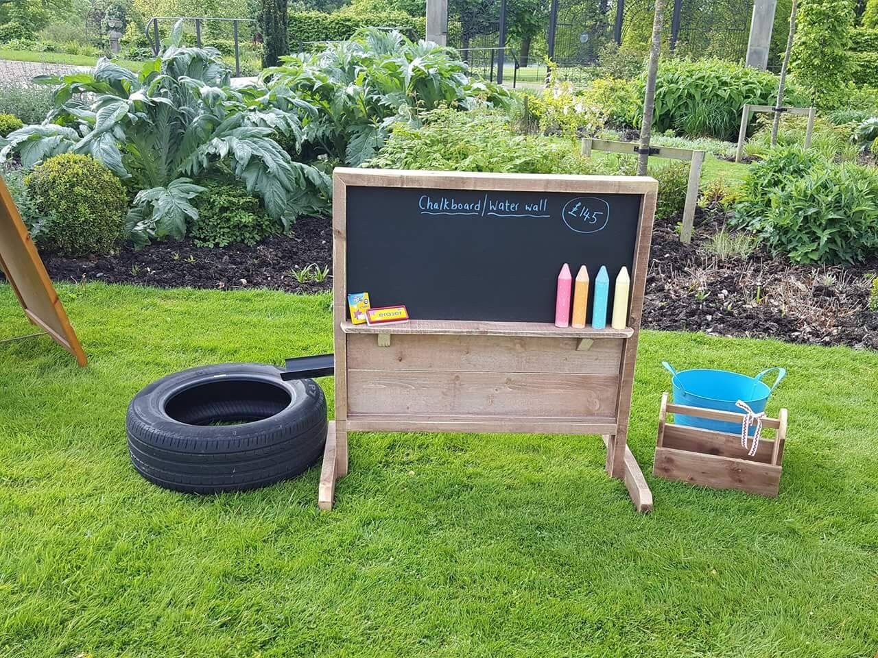 Free Standing Chalk Board / Water Wall UK Delivery Only - Etsy