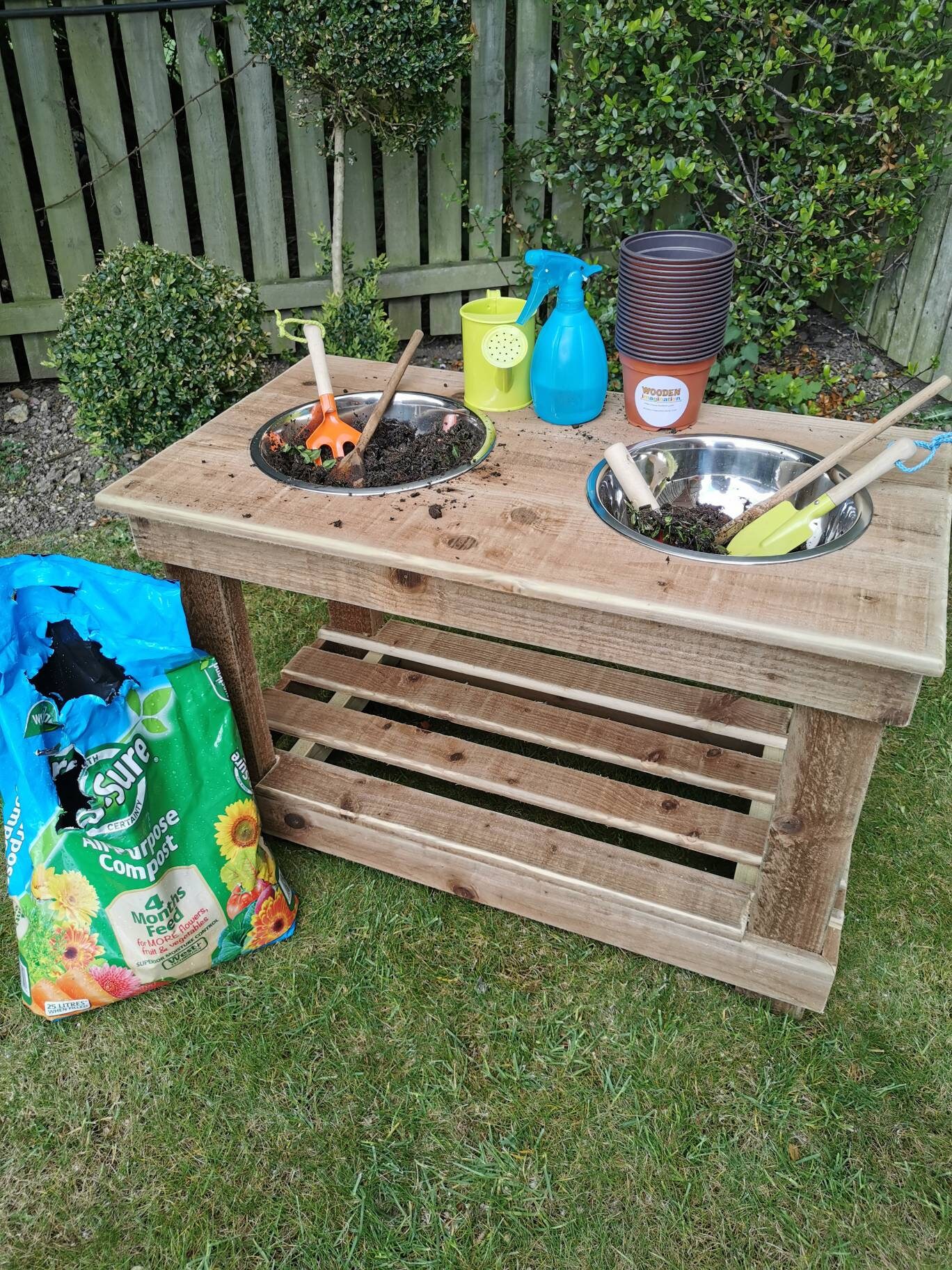 Double Bowl Sensory Table UK Delivery Only - Etsy