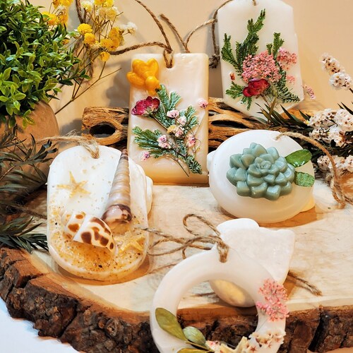 Wax Hanging Aroma Sachets 5 Styles to Choose Handmade - Etsy