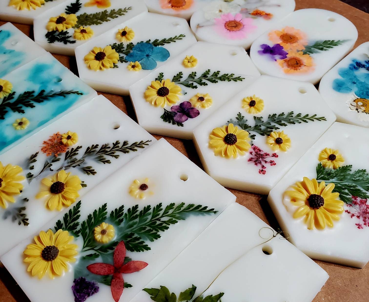 Wax Hanging Aroma Sachets 5 Styles to Choose Handmade - Etsy