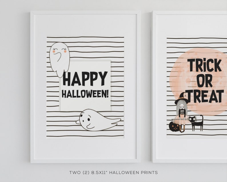 Ultimate Halloween Party Printable Decor Bundle Banners, Signs, Table ...