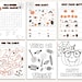 Kids Halloween Activity Pack - Printable Kit With Word Search, Coloring ...